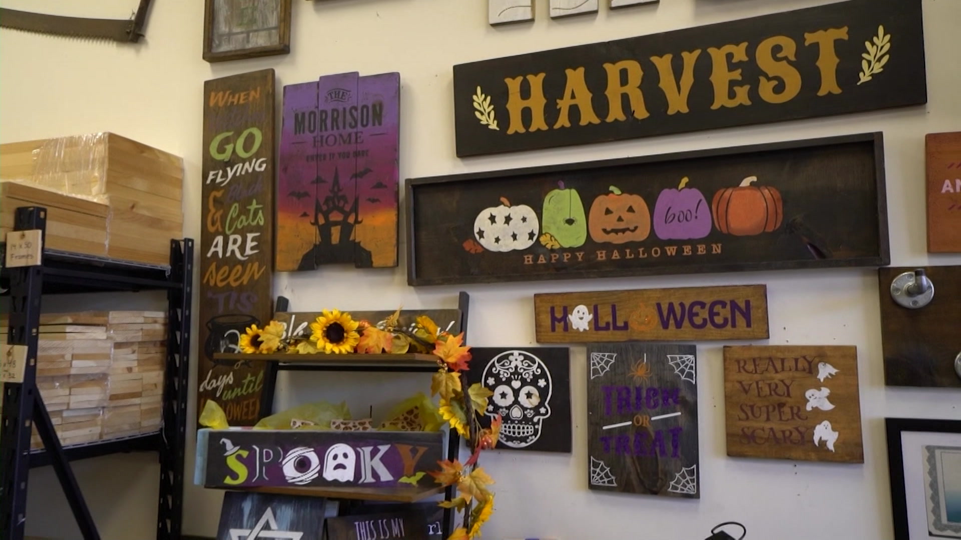 Check out Board and Brush in South Brunswick for fun DIY art