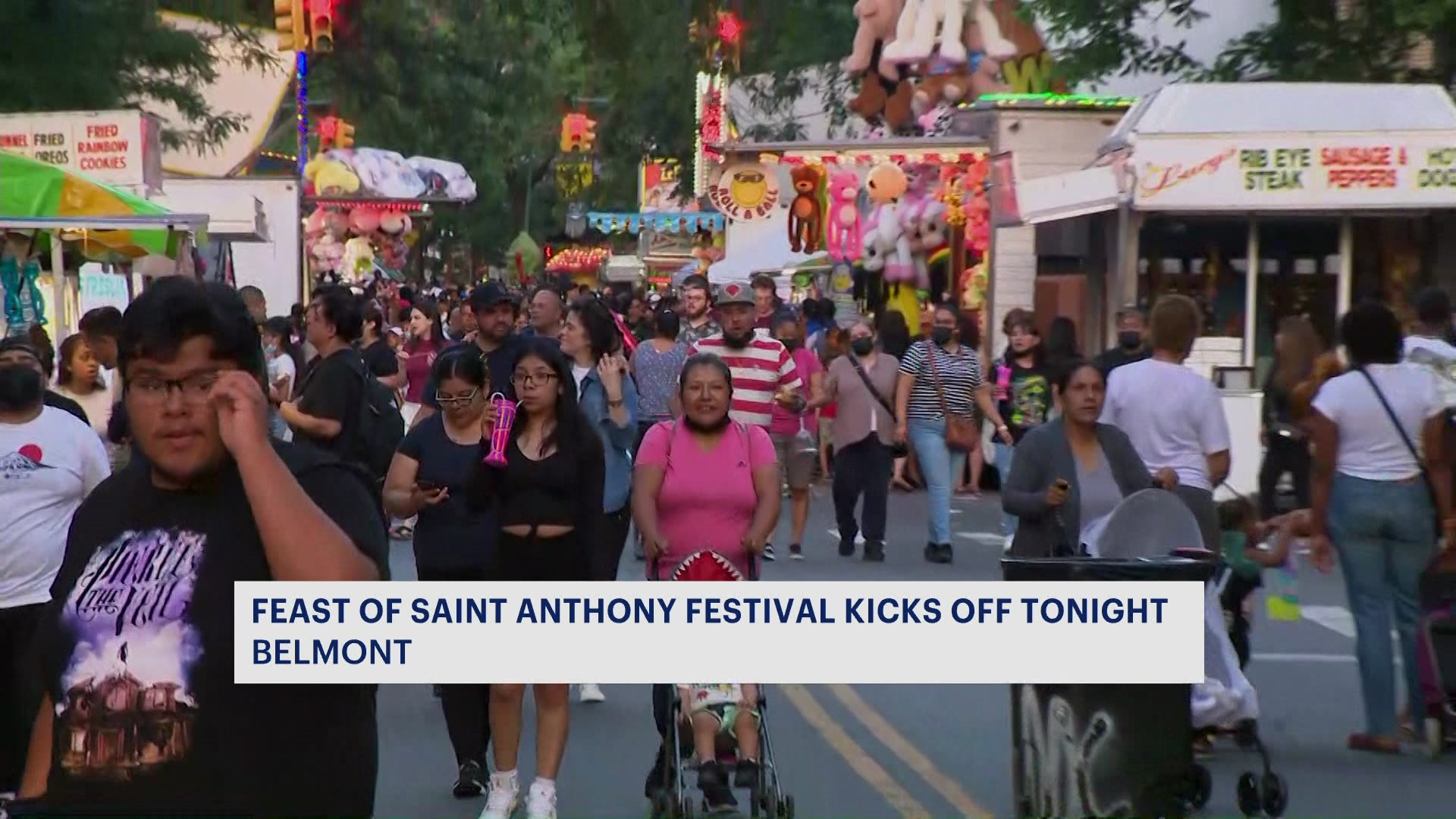 News 12 | Bronx | Our Lady Of Mt Carmel Church Kicks Off Feast Of St ...