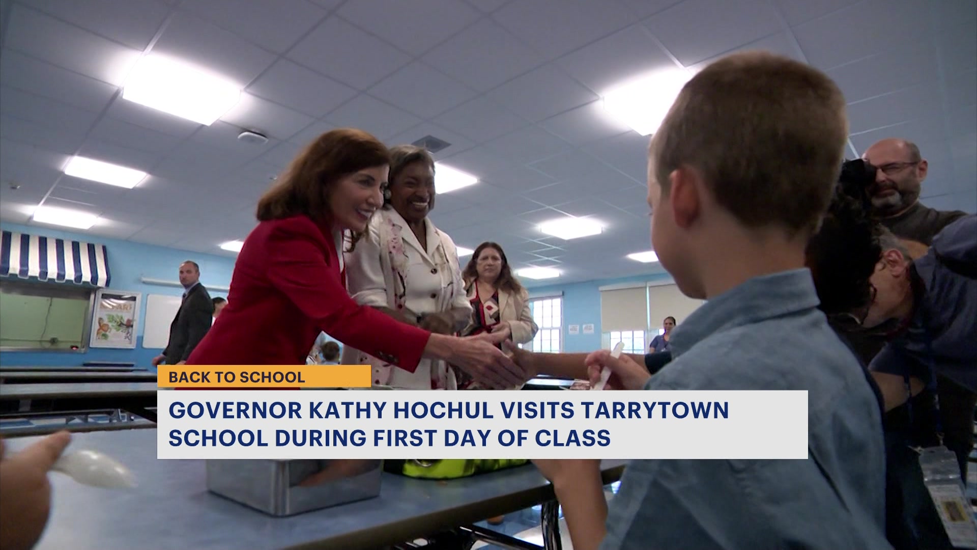 News 12 | Hudson Valley | Gov Hochul Welcomes Students Back To School ...