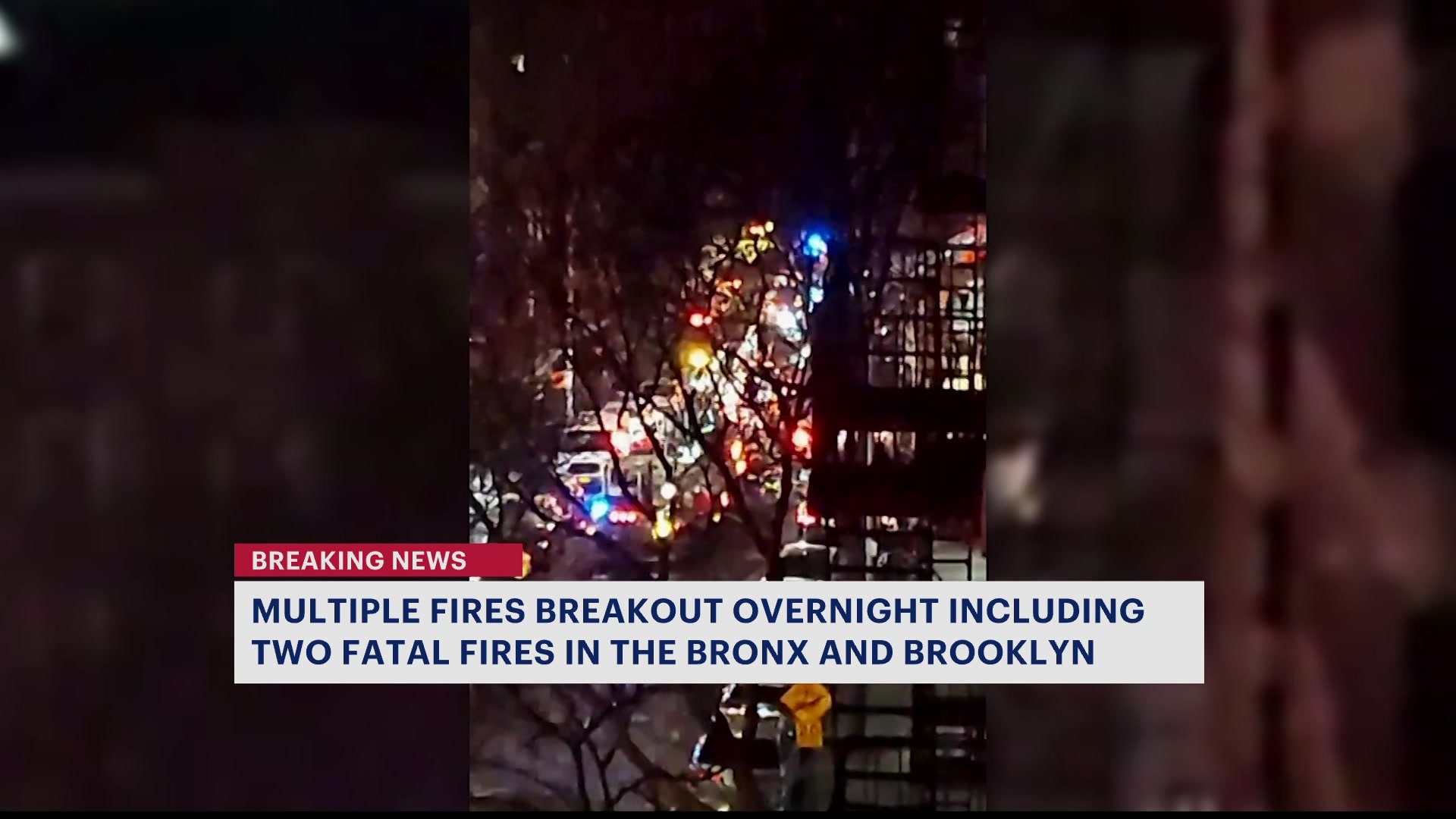 Multiple fires breakout overnight in Bronx, Brooklyn; 2 dead