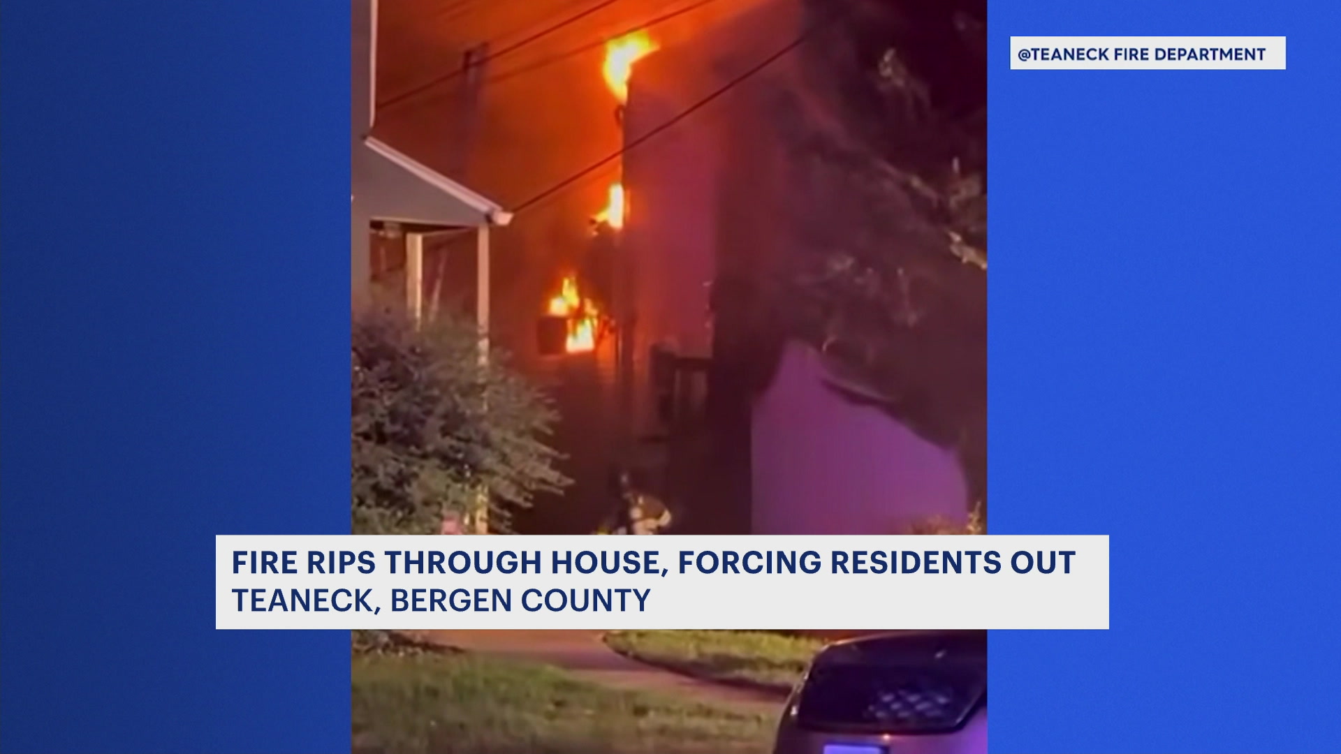 News 12 | New Jersey | Two Bergen County fires leave damage in Teaneck ...