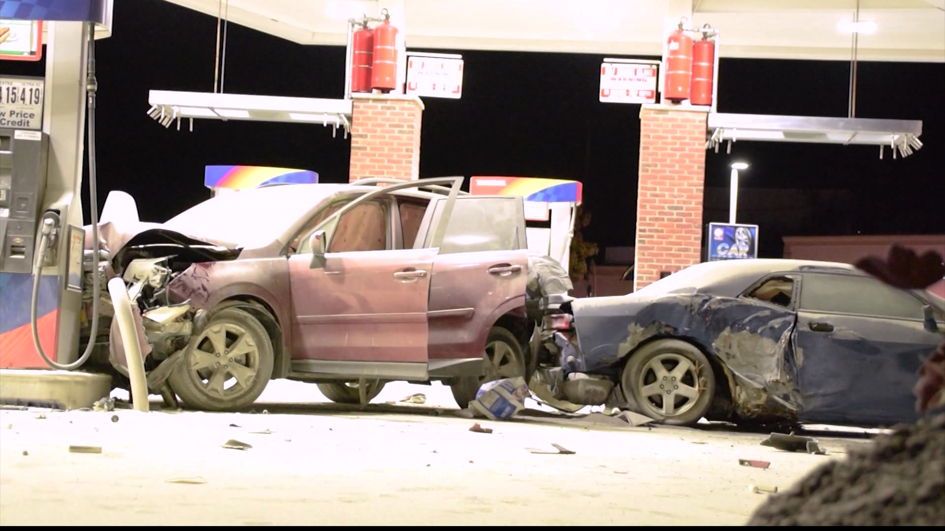 News 12 | Long Island | Police: Man slams car into Commack gas station ...