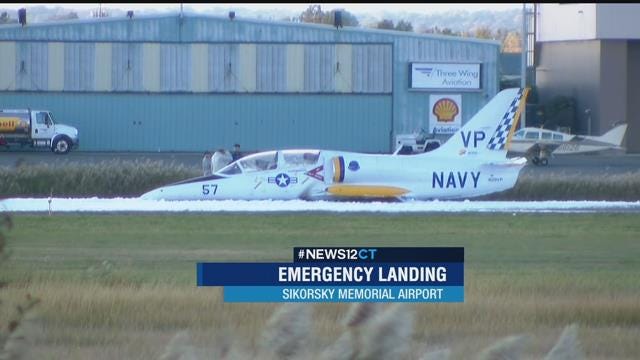 Officials: Plane makes emergency landing at Stratford airport