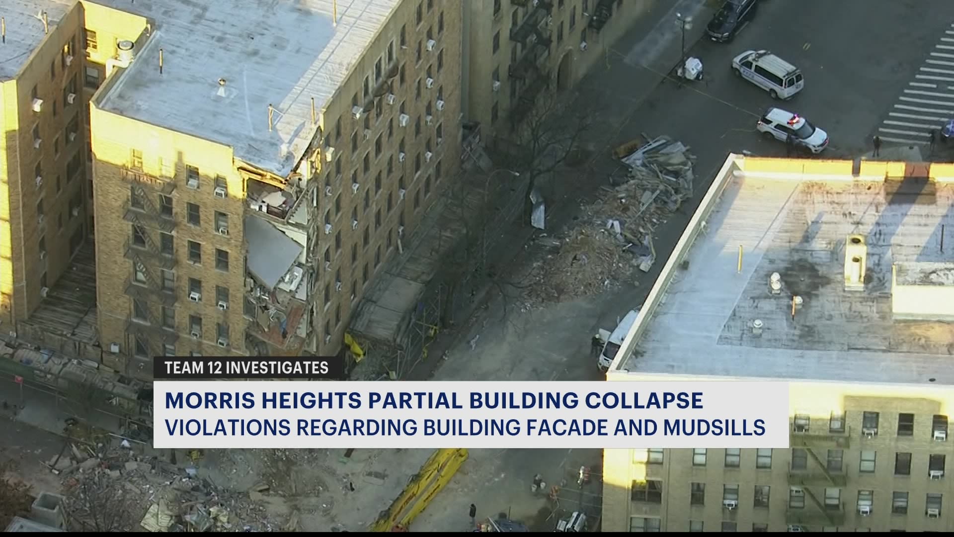 Displaced tenants from Bronx building collapse will have temporary ...