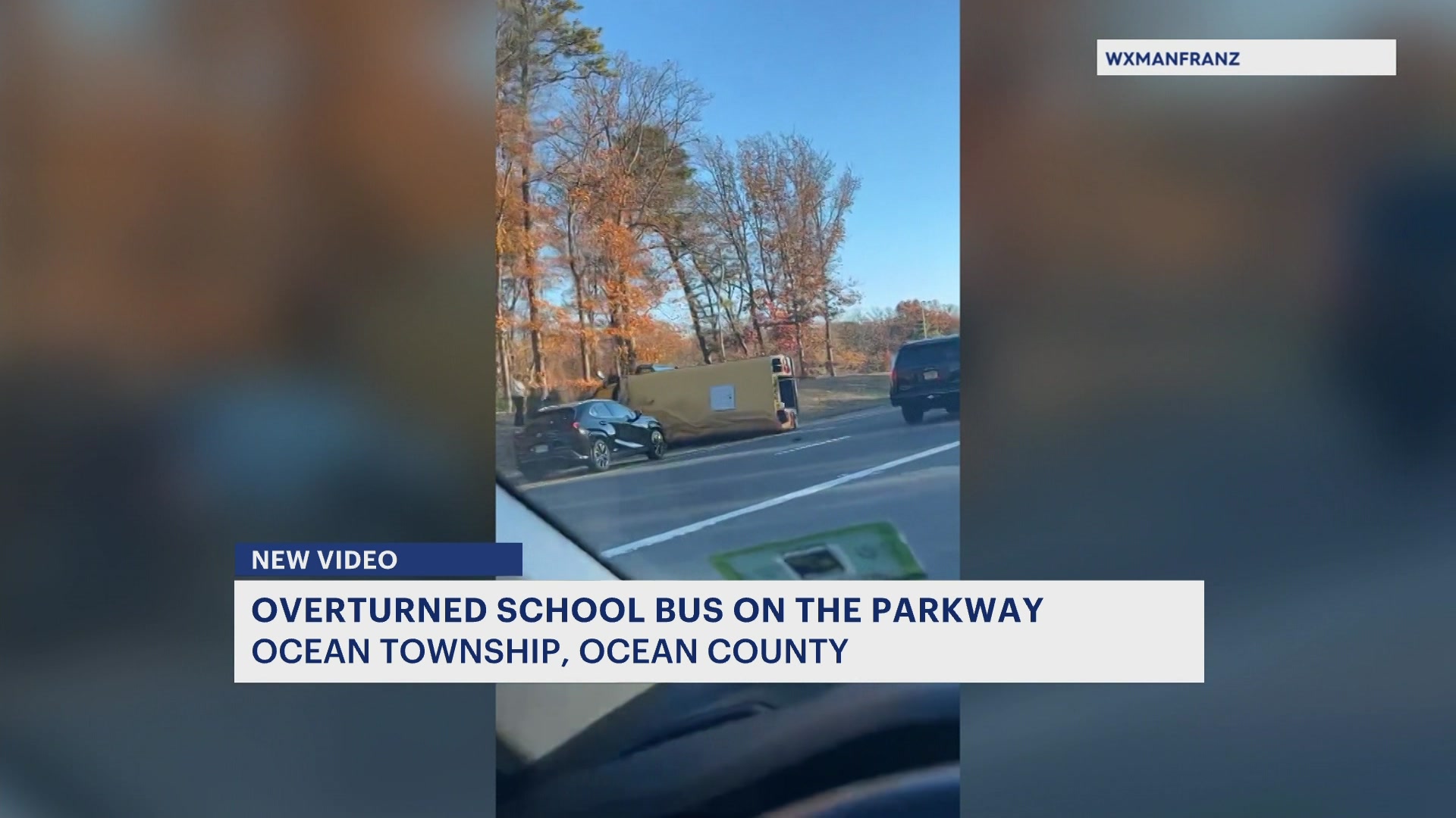 Police: Overturned school bus leaves 5 people, including 3 students ...