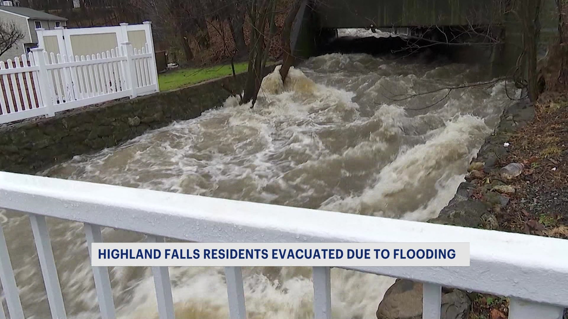 Highland Falls residents evacuated after flooding hits Weyant Green ...