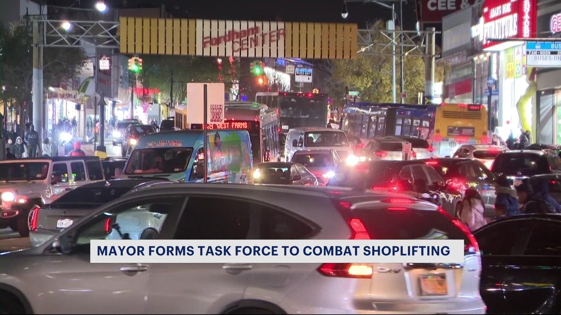 Mayor assembles retail task force to combat shoplifting