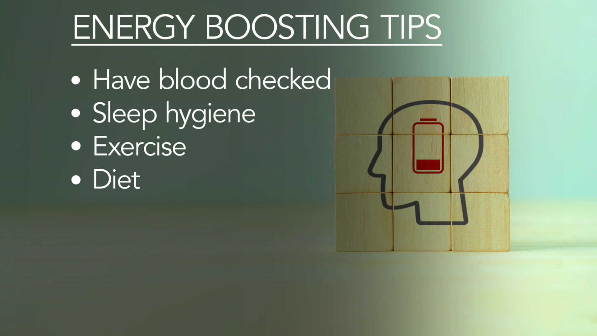 be Well: Low energy causes and solutions