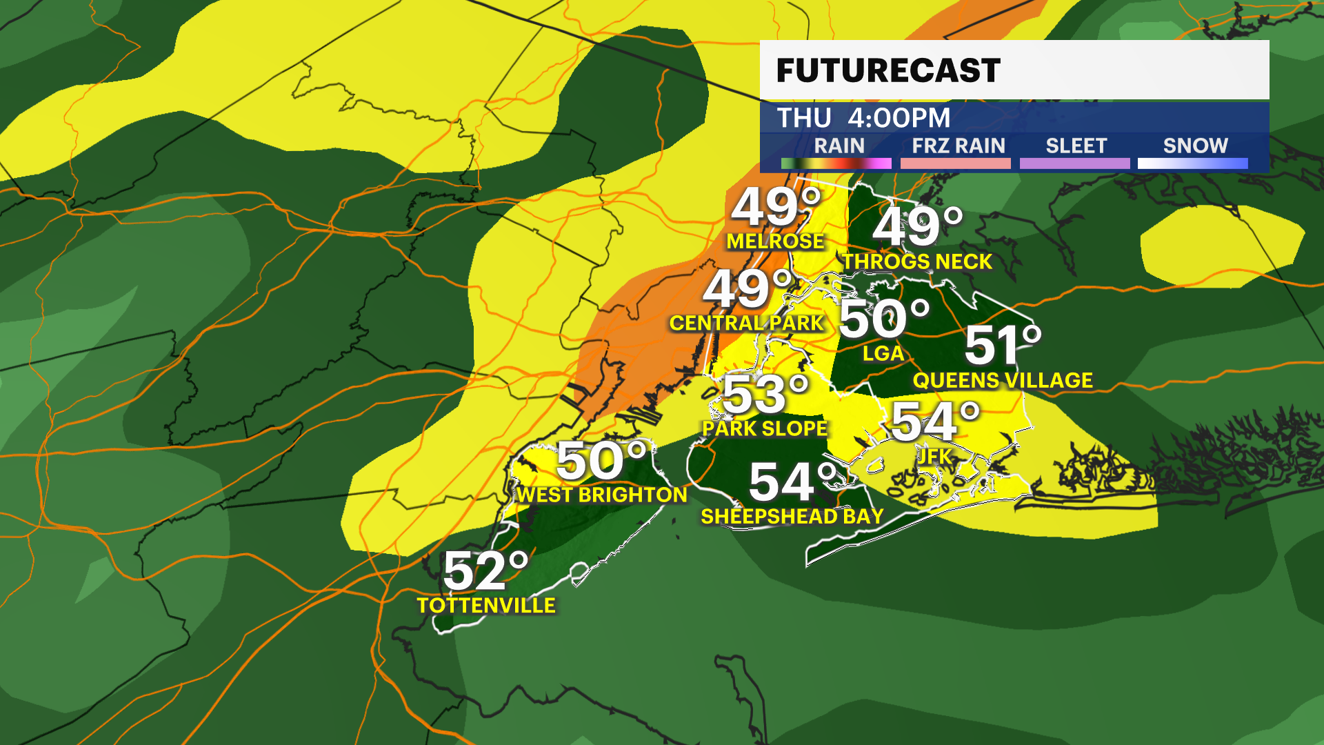 Storm Watch: Morning showers for the Bronx; tracking wet and windy ...