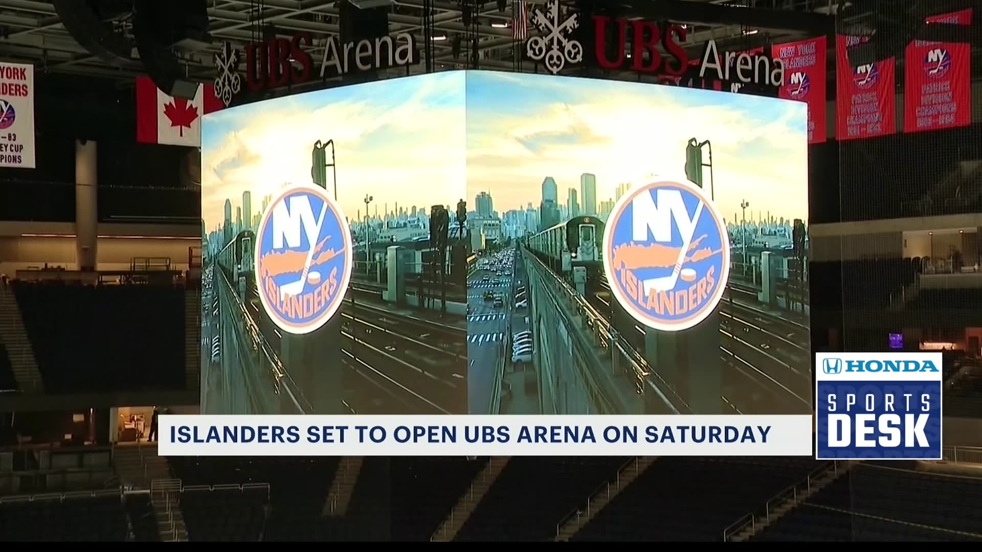 New York Islanders get set to open USB Arena at Belmont Park