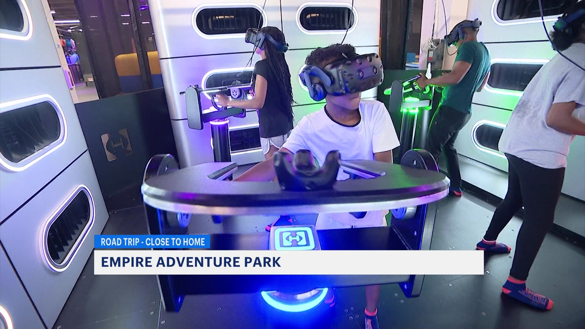 Bring the family for indoor fun at Empire Adventure Park in Westbury