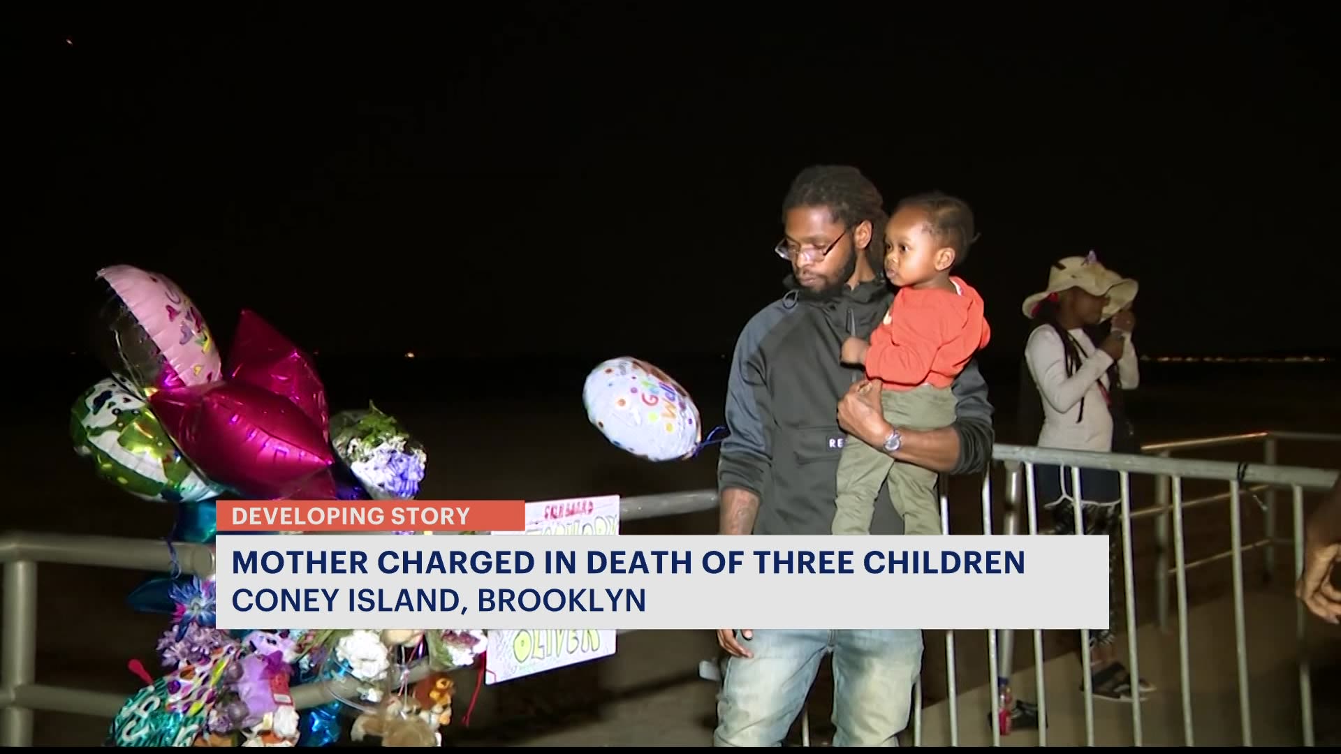 Mother charged with deaths of 3 children drowned in Coney Island