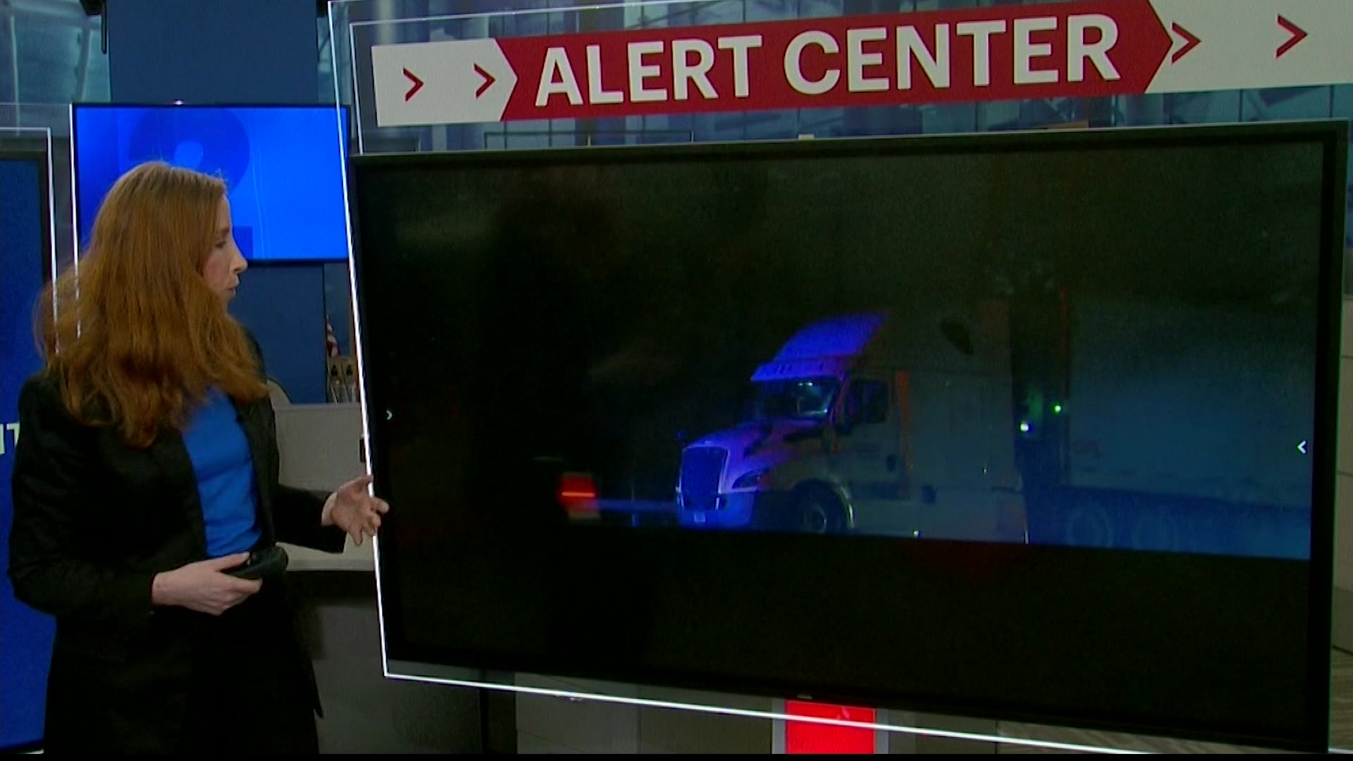 Tractor-trailer carrying bananas hits overpass on Hutch; no injuries ...