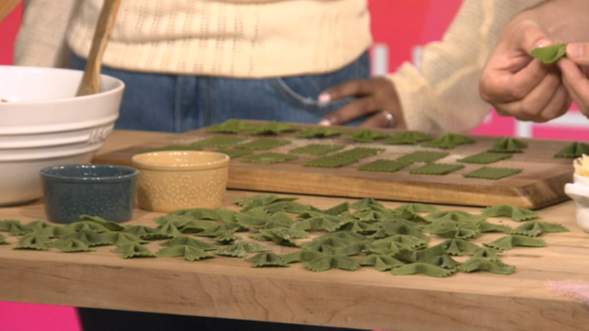 Danny Freeman Shares Spinach Pasta Recipe