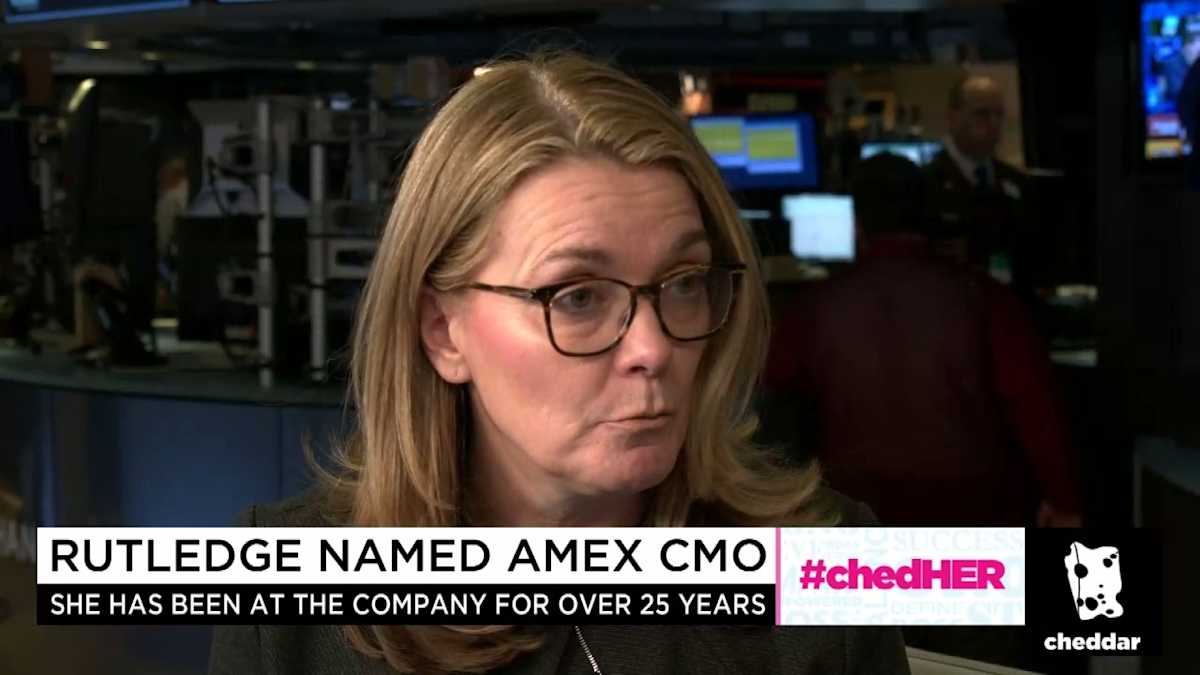 American Express New CMO Elizabeth Rutledge